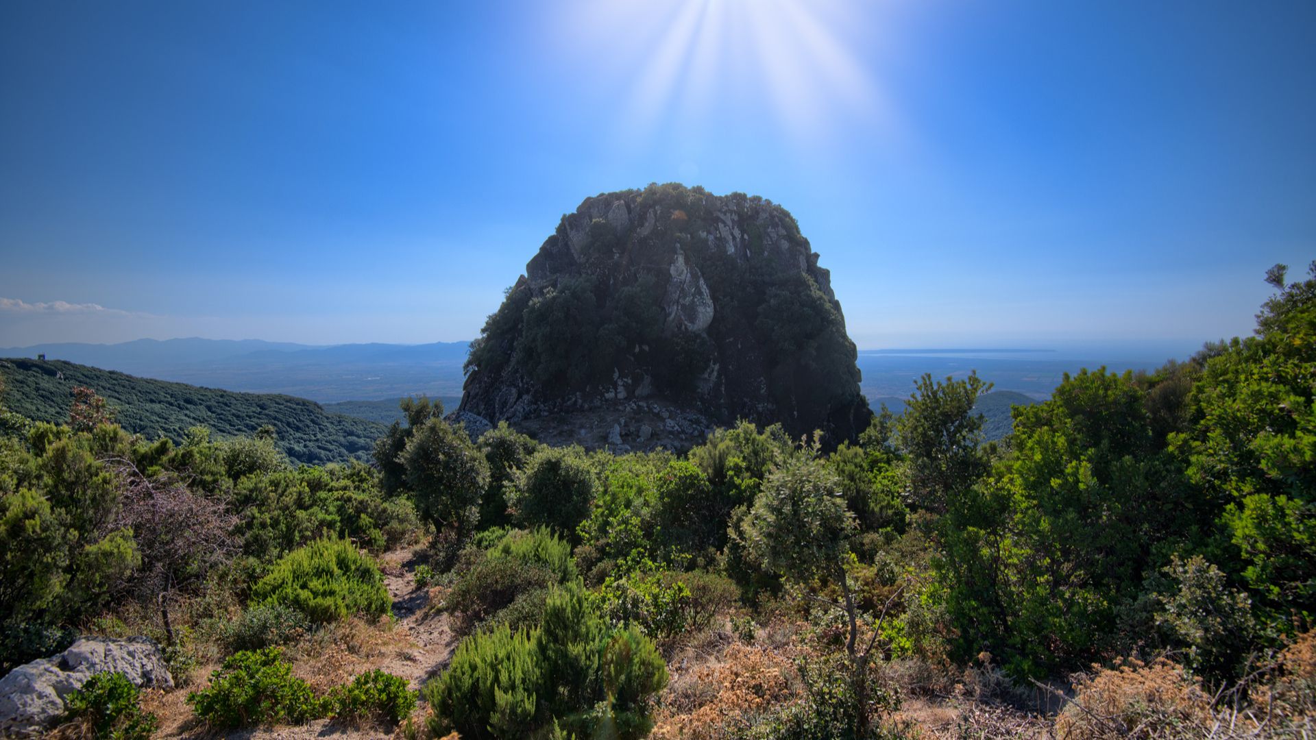 Giro sul Monte Arci partendo da Tiria - Parco Monte Arci